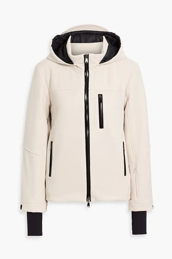 Brunello Cucinelli Hooded Padded Ski Jacket - Beige