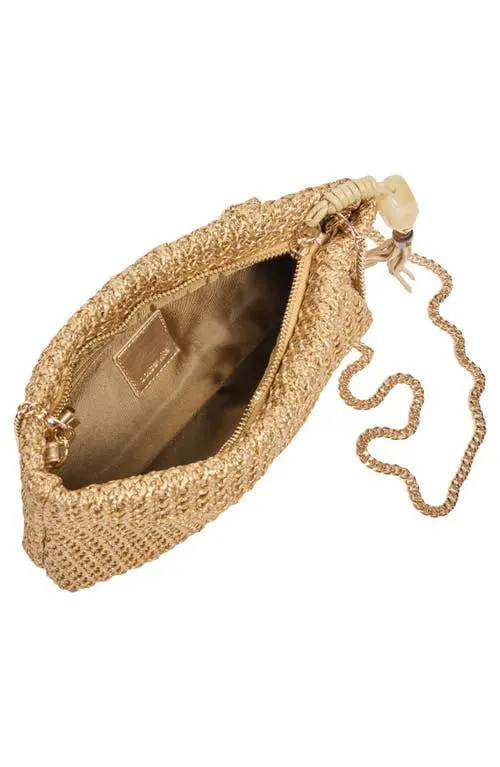 Dolce Vita Lorena Woven Raffia Clutch
