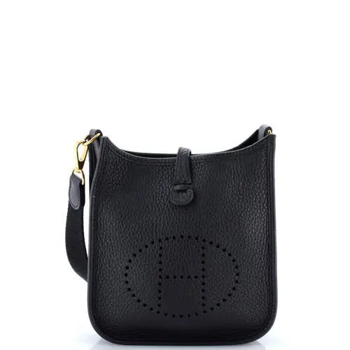 Hermès Evelyne Bag Gen Iii Clemence Tpm - Black