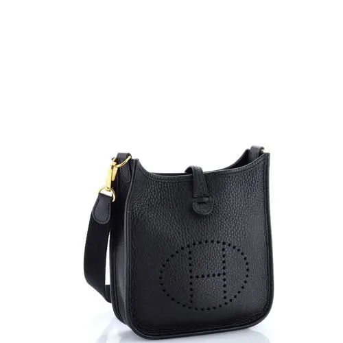 Hermès Evelyne Bag Gen Iii Clemence Tpm - Black