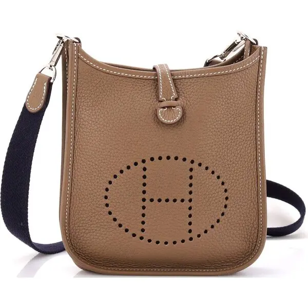 Hermès Evelyne Bag Gen Iii Clemence Tpm - Grey