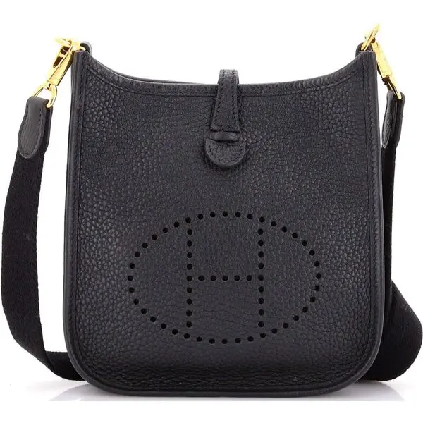 Hermès Evelyne Bag Gen Iii Clemence Tpm - Black