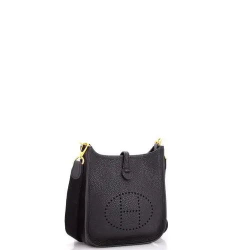 Hermès Evelyne Bag Gen Iii Clemence Tpm - Black