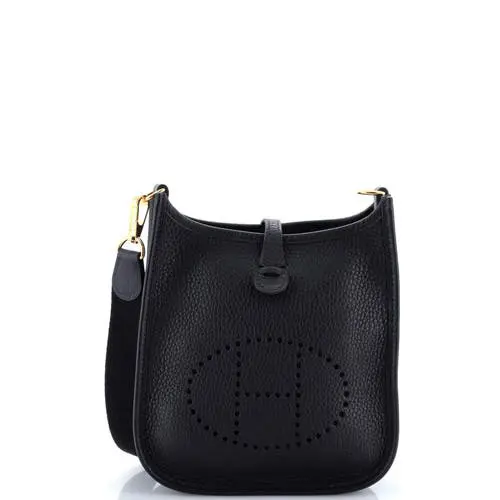 Hermès Evelyne Bag Gen Iii Clemence Tpm - Black