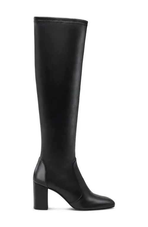 STUART WEITZMAN Lucie Knee High Block Heel Boots