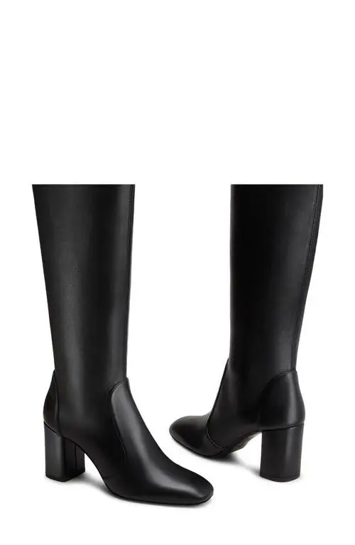 STUART WEITZMAN Lucie Knee High Block Heel Boots
