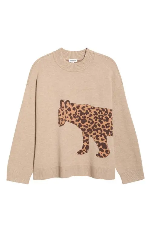 SUGARLIPS Jazara Leopard Sweater