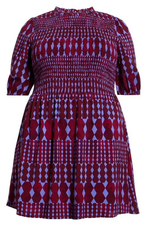 SUGARLIPS Ramsay Smocked Dress