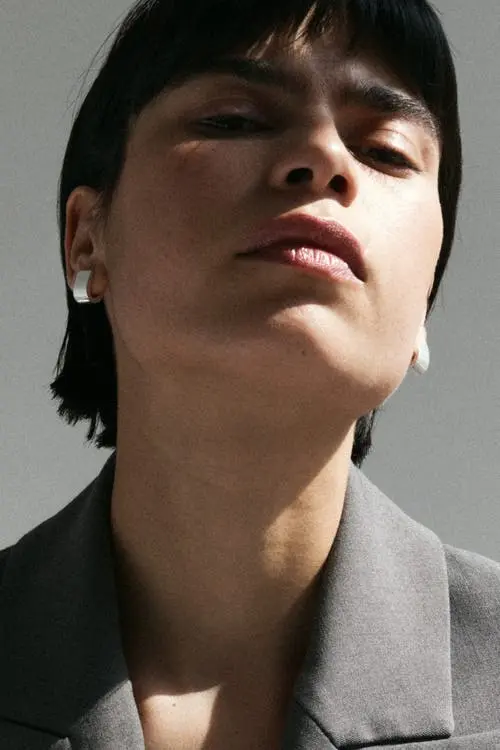 OTIUMBERG Sterling Square Huggie Earrings