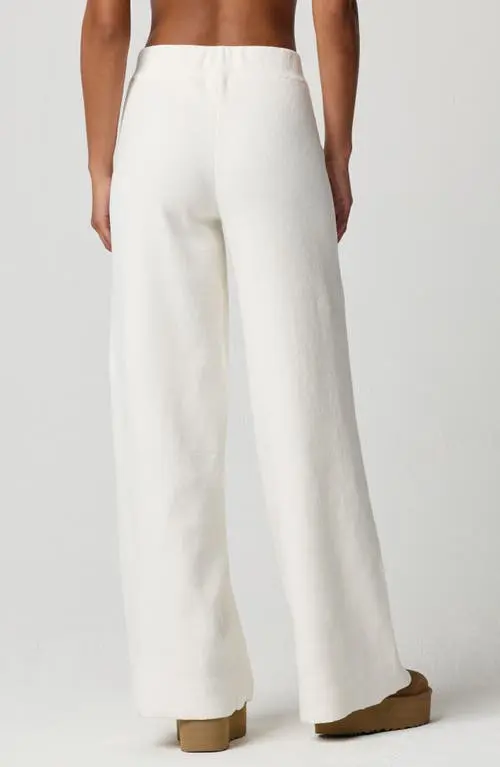 FLORENCE BY MILLS Chenille Wide Leg Pants