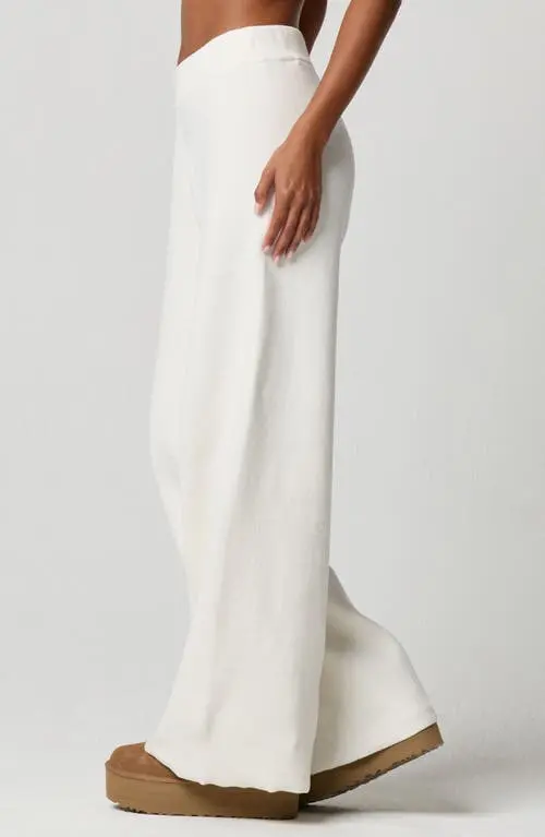 FLORENCE BY MILLS Chenille Wide Leg Pants