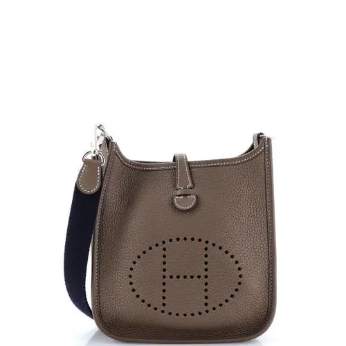 Hermès Evelyne Bag Gen Iii Clemence Tpm - Grey