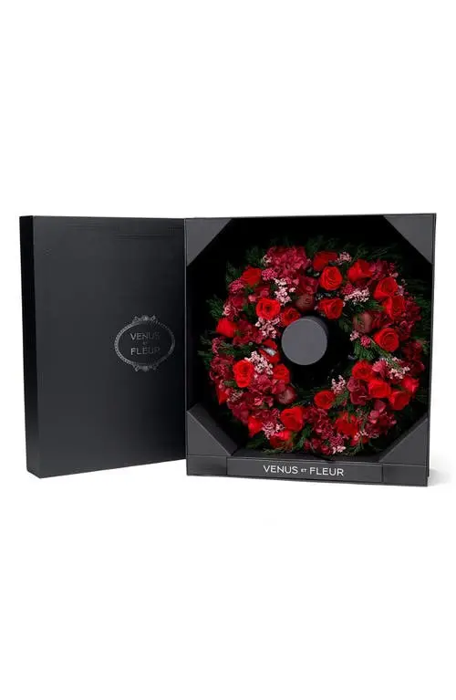 Venus Et Fleur L’étoile Grand Rouge Wreath