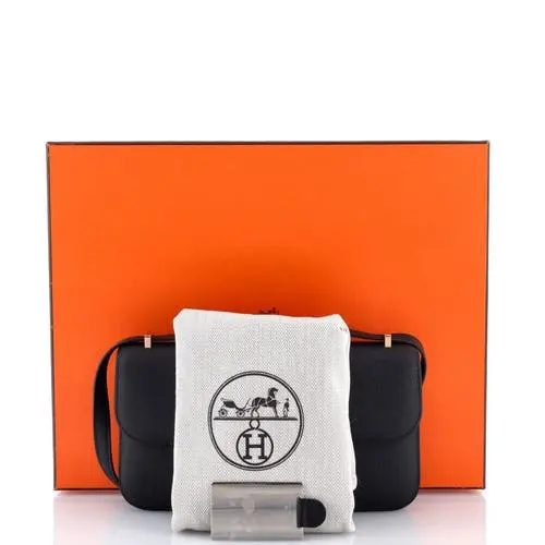 Hermès Constance Elan Nm Bag Epsom 25 - Black
