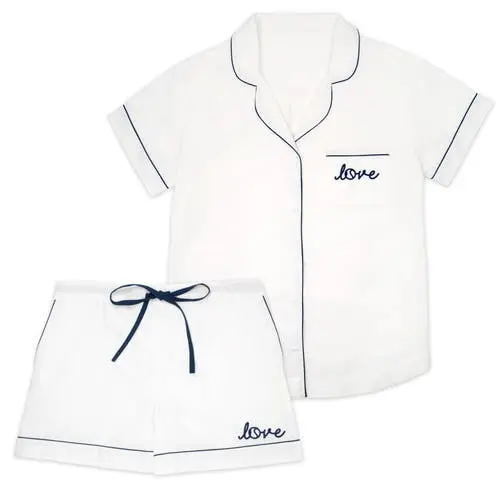 AME & LULU Short Pajama Set - Love Stitched