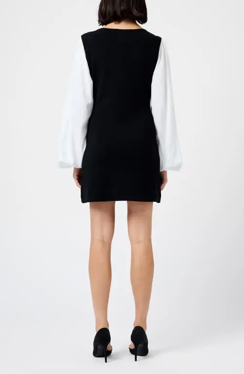 French Connection Long Sleeve Shift Dress