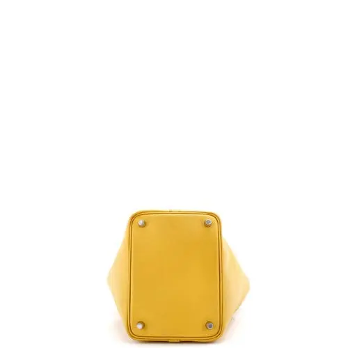 Hermès Picotin Lock Bag Tressage Epsom Pm - Yellow