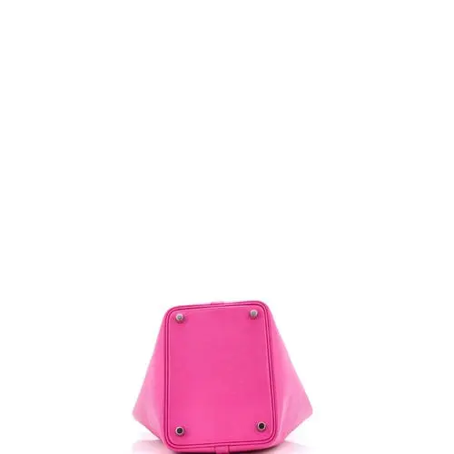 Hermès Picotin Lock Bag Tressage Epsom Pm - Pink