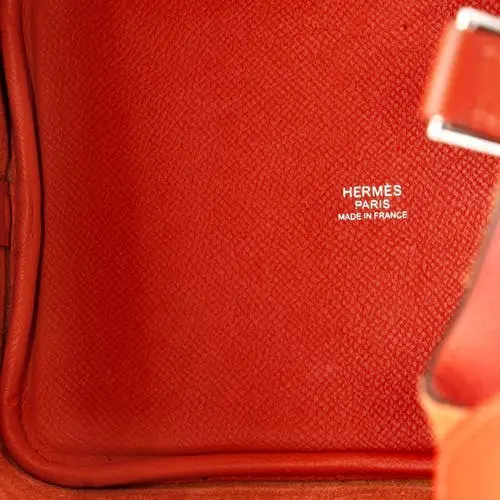 Hermès Picotin Lock Bag Tressage Epsom Pm - Red