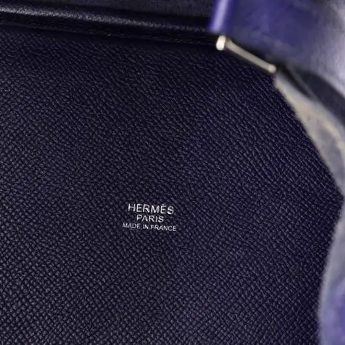 Hermès Picotin Lock Bag Tressage Epsom Pm - Blue