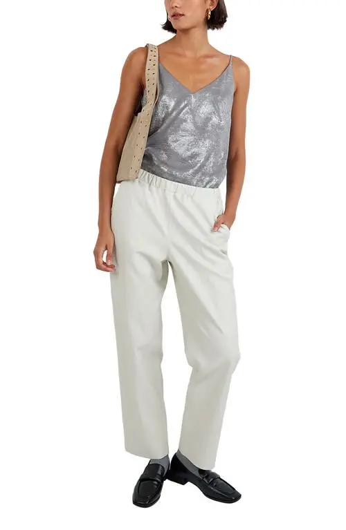 Bella Dahl Faux Leather Pull-on Pants