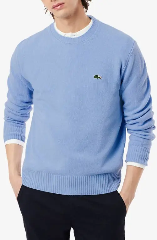 Lacoste Classic Fit Merino Wool Crewneck Sweater - Overview