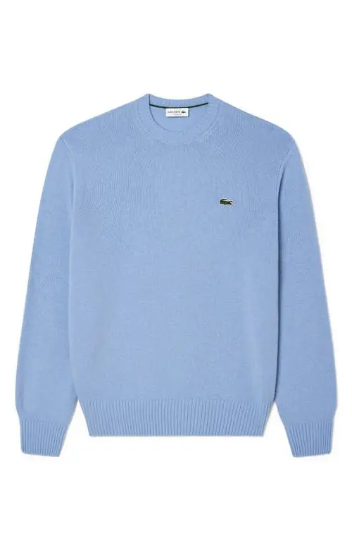 Lacoste Classic Fit Merino Wool Crewneck Sweater - Overview