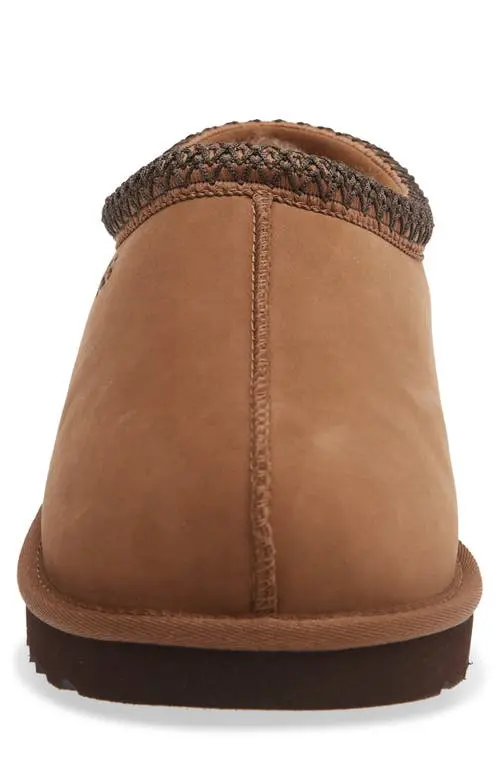UGG Tasman Ii Waterproof Shearling Slippers - Dark Chestnut