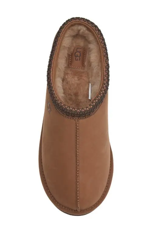 UGG Tasman Ii Waterproof Shearling Slippers - Dark Chestnut