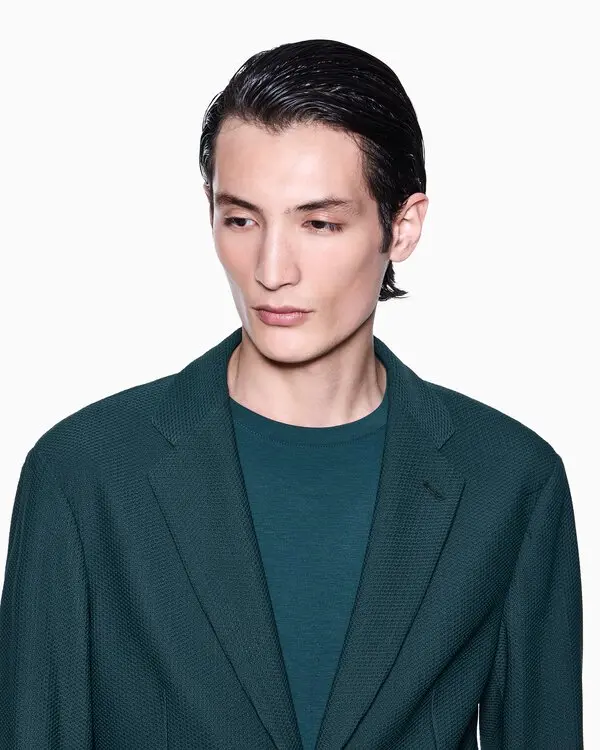 Giorgio Armani Stretch Viscose Jersey Jumper