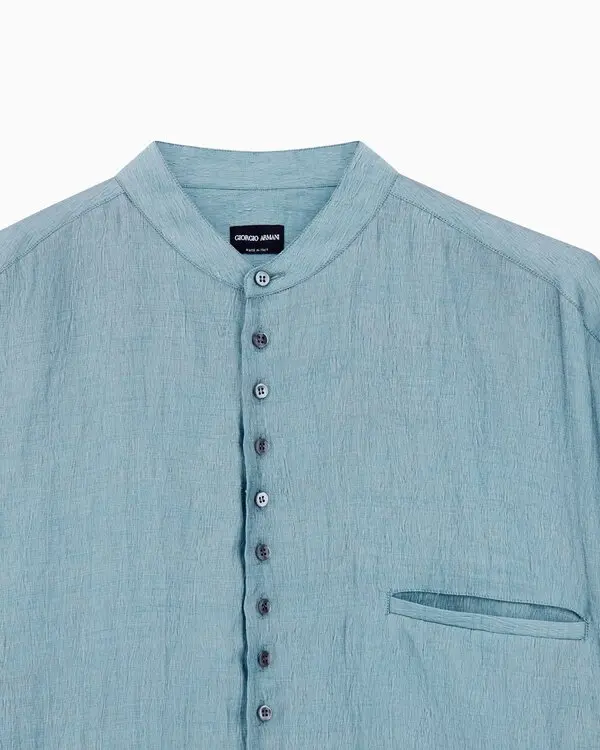Giorgio Armani Linen-blend Shirt