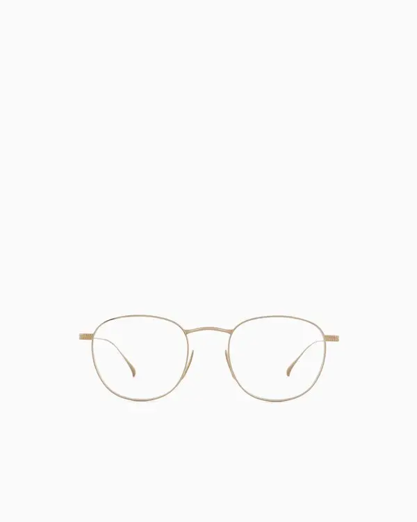 Giorgio Armani Panto Eyeglasses - Gold