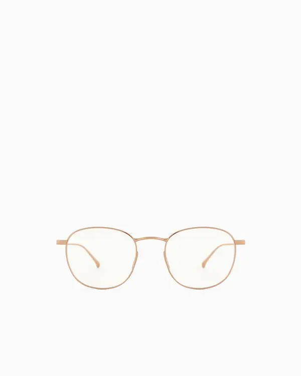 Giorgio Armani Panto Eyeglasses - Gold