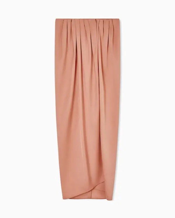 Giorgio Armani Long Silk Wrap Skirt