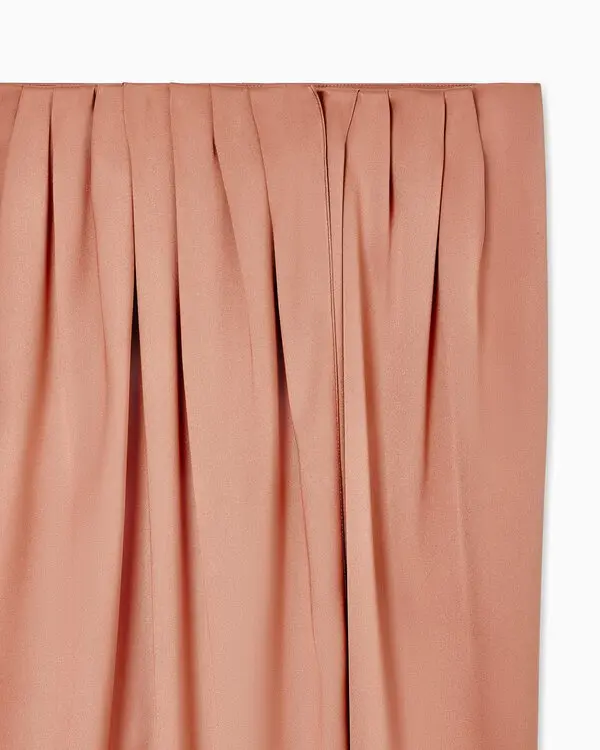 Giorgio Armani Long Silk Wrap Skirt