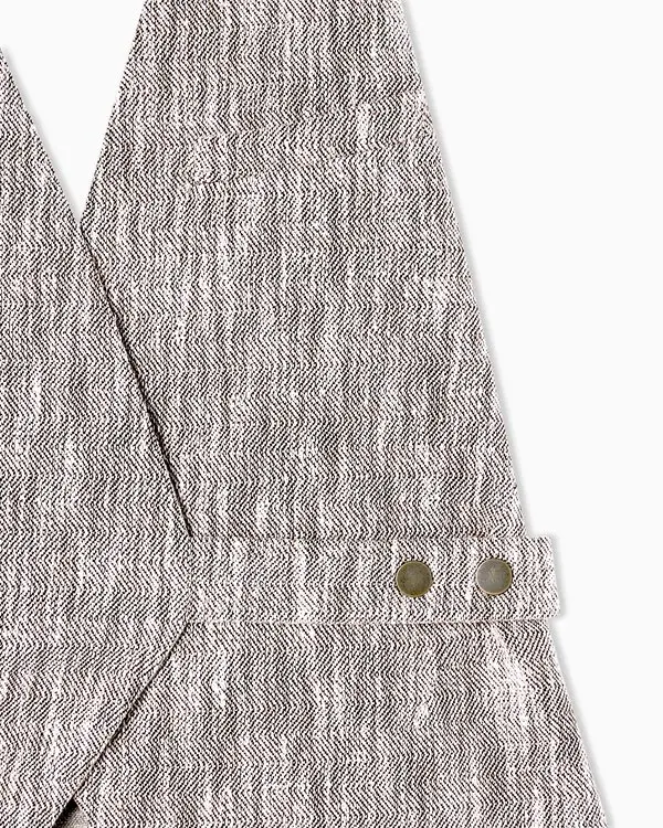 Giorgio Armani Chevron Jersey Crossover Waistcoat