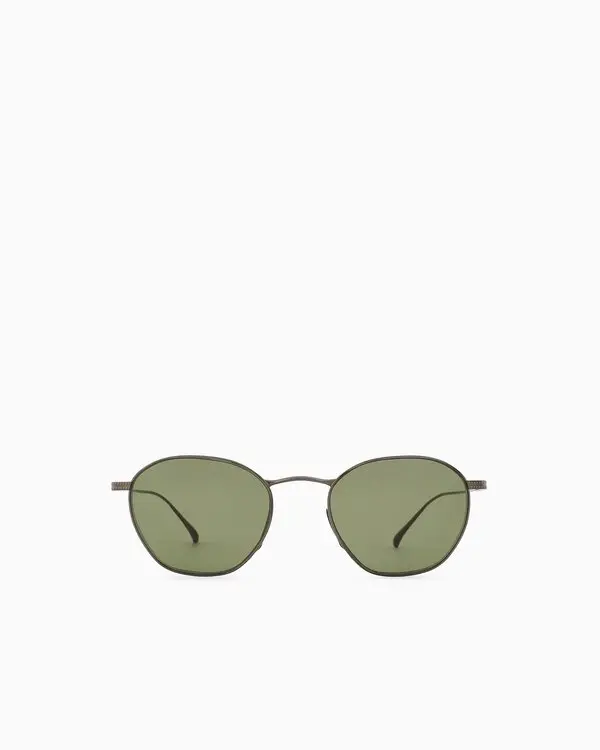 Giorgio Armani Square Sunglasses - Grey