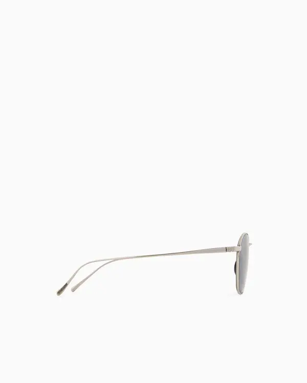 Giorgio Armani Square Sunglasses - Silver