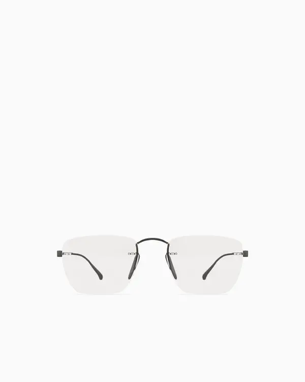 Giorgio Armani Pillow Eyeglasses - Grey