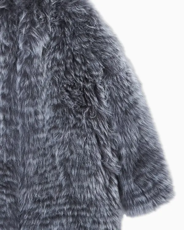 Giorgio Armani Cashmere Fur Blouson - Grey