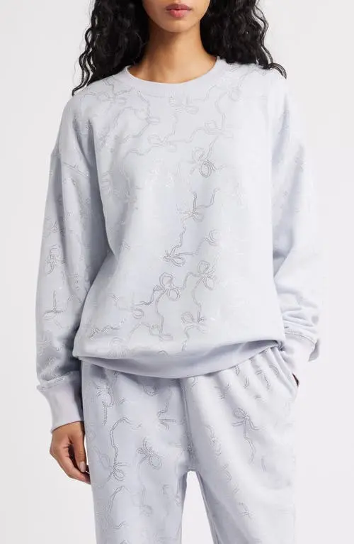 LoveShackFancy Karabeth Embellished Sweatshirt