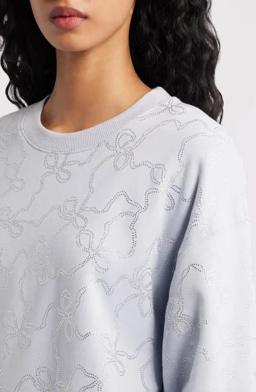 LoveShackFancy Karabeth Embellished Sweatshirt