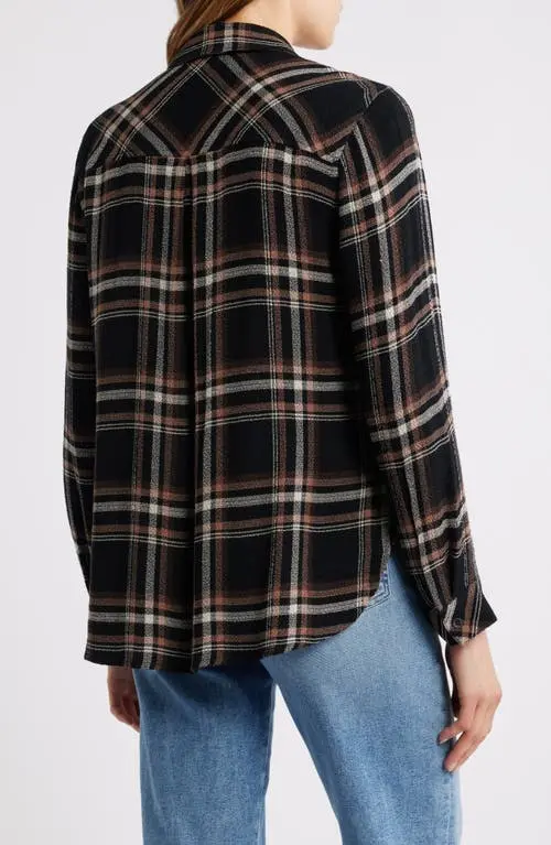 CLOTH & STONE Plaid Button-up Shirt
