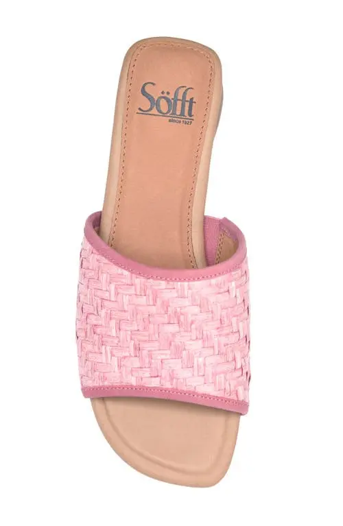 SOFFT Sahara Slide Sandal - Pink