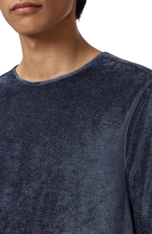 John Varvatos Sandro Long Sleeve Velvet Top