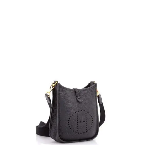 Hermès Evelyne Bag Gen Iii Clemence Tpm - Black