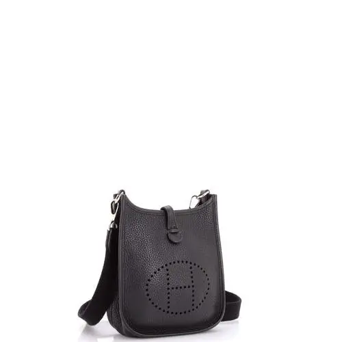 Hermès Evelyne Bag Gen Iii Clemence Tpm - Black