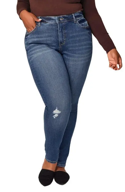 SLINK JEANS High-rise Skinny Jeans