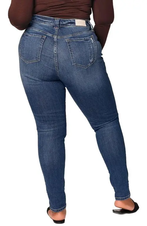 SLINK JEANS High-rise Skinny Jeans