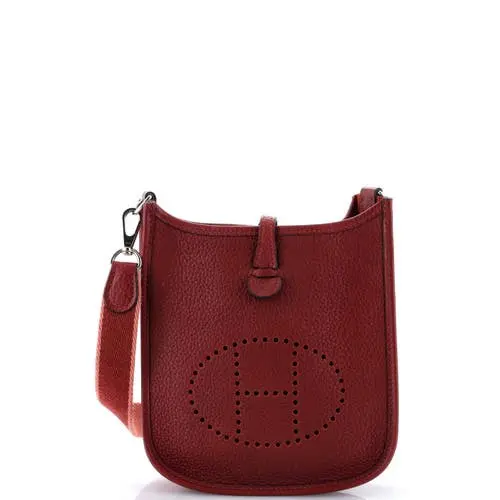 Hermès Evelyne Bag Gen Iii Clemence Tpm - Red